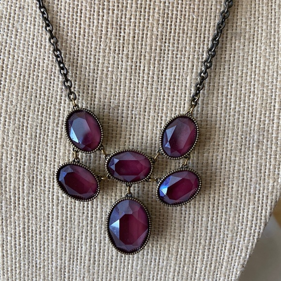 Touchstone Crystal | Jewelry | Touchstone Crystal Maroon Swarovski ...